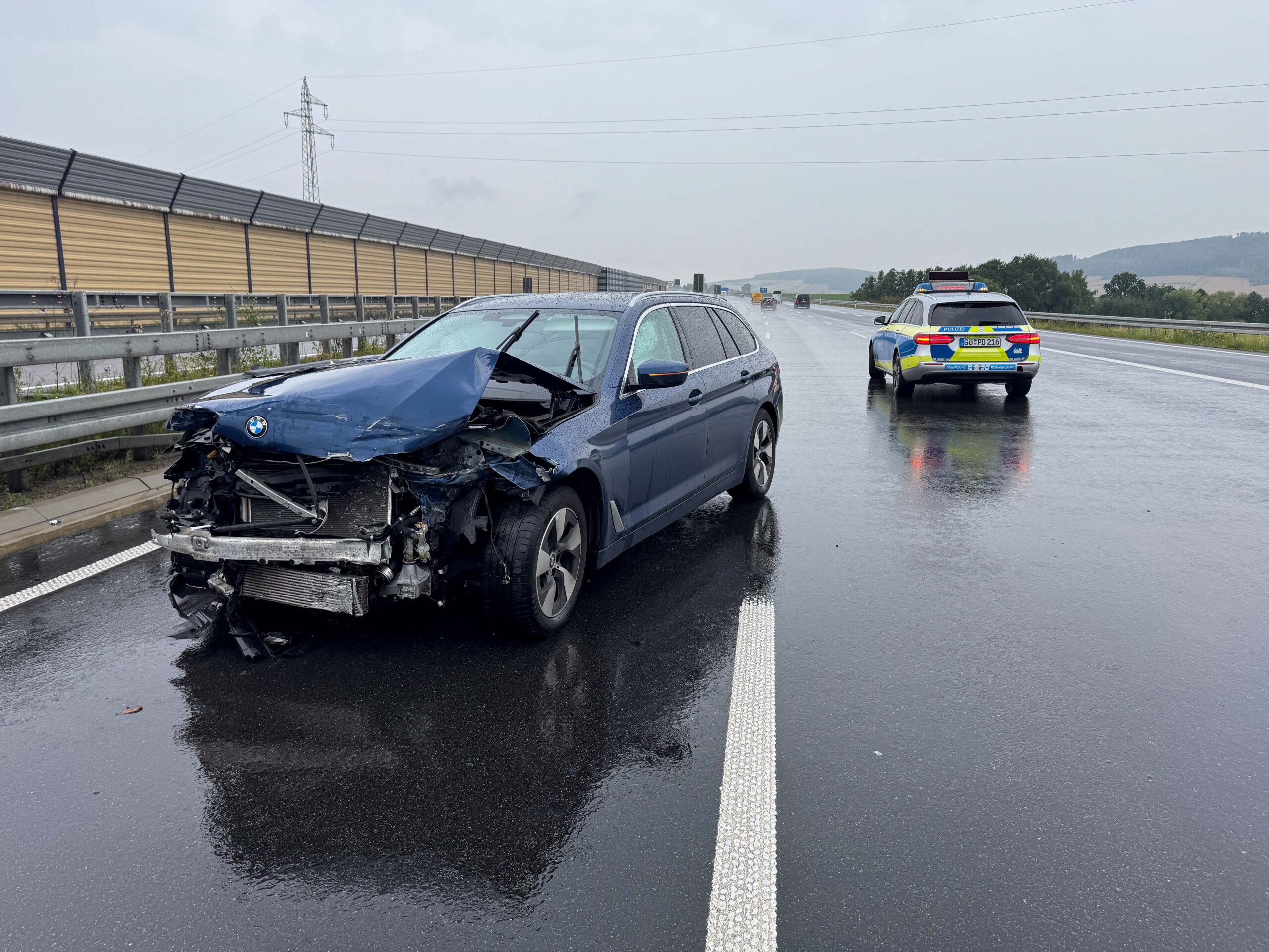 Erneut schwerer Unfall auf der A7 nach starkem Regen | Northeim jetzt